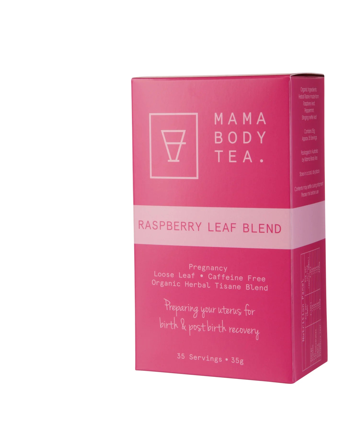 Mama Body Tea - Raspberry Leaf Blend – Little Organics AU